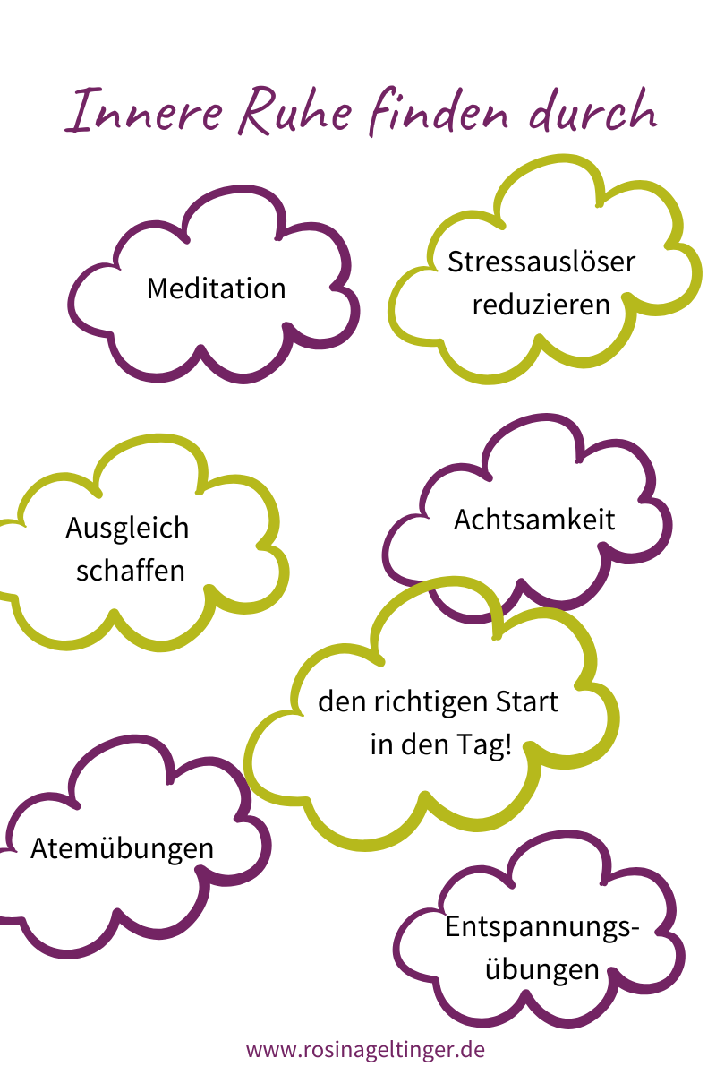 Innere Ruhe finden, wie du im stressigen Alltag gelassen bleibst!